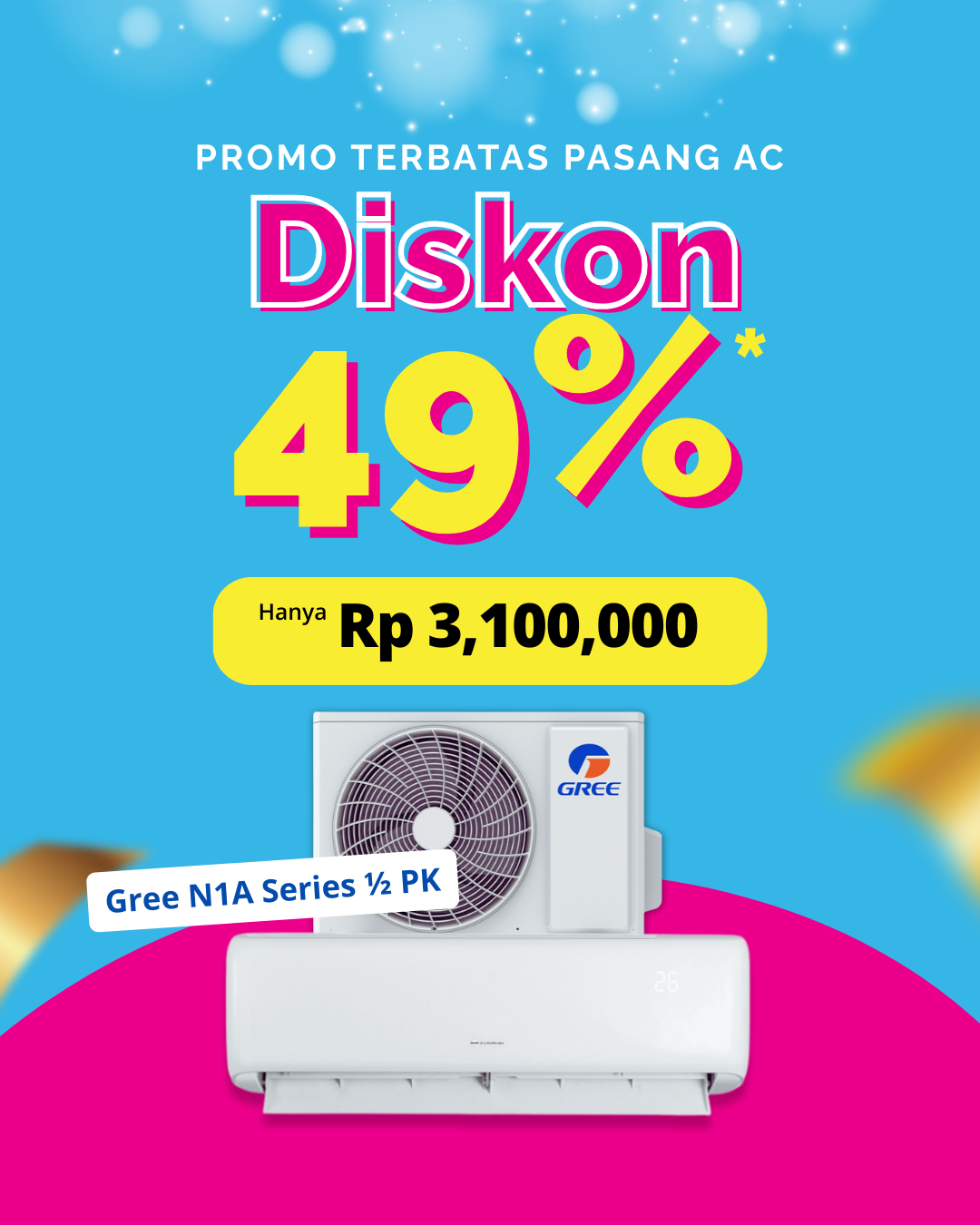 Toko Jual AC Semarang - Siap Kirim & Pasang Sekarang!